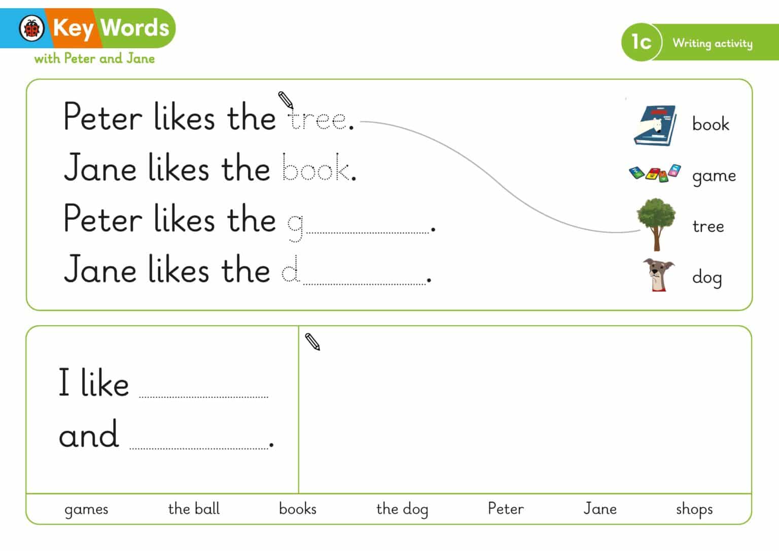 Key Words with Peter and Jane – Page 6 – Ladybird Education