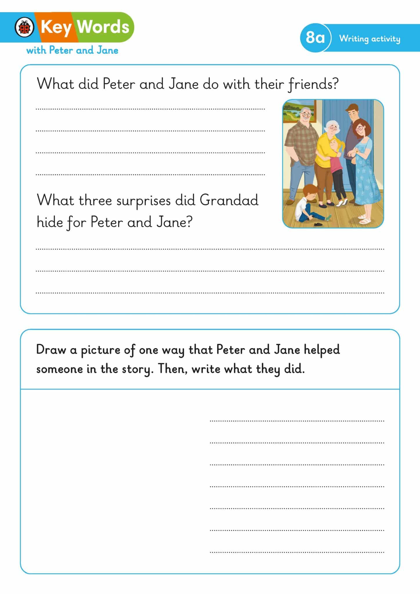 Key Words with Peter and Jane – Page 8 – Ladybird Education