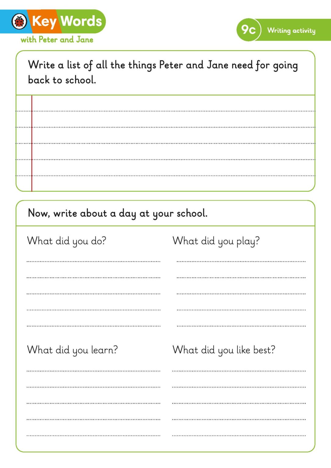 Key Words with Peter and Jane – Page 6 – Ladybird Education